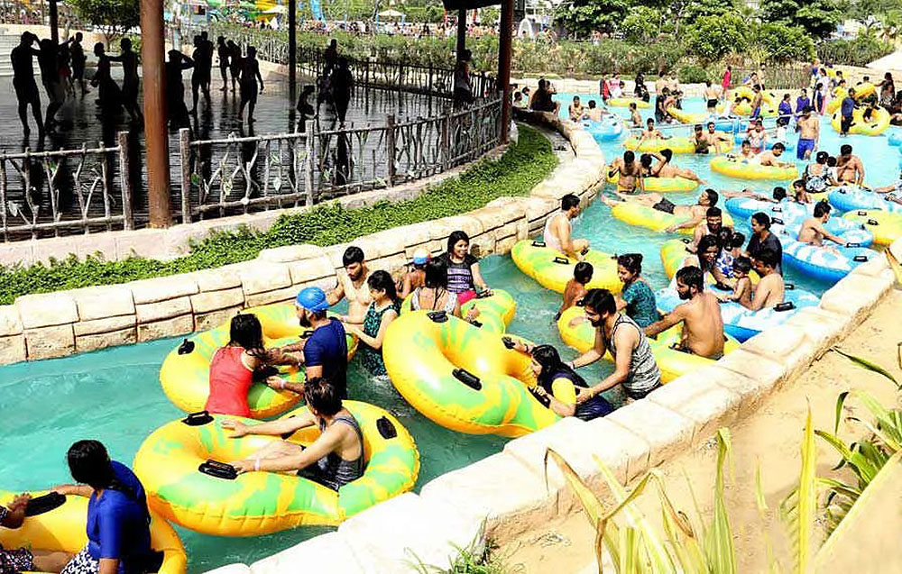 Crazy River - River Ride at Appu Ghar Gurgaon Water Park
